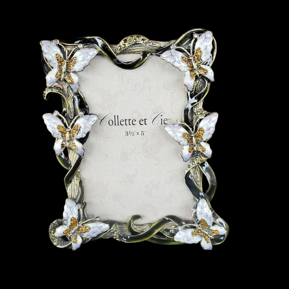 Collette et Cie | Accents | Collette Et Cia Butterfly Picture Frame ...